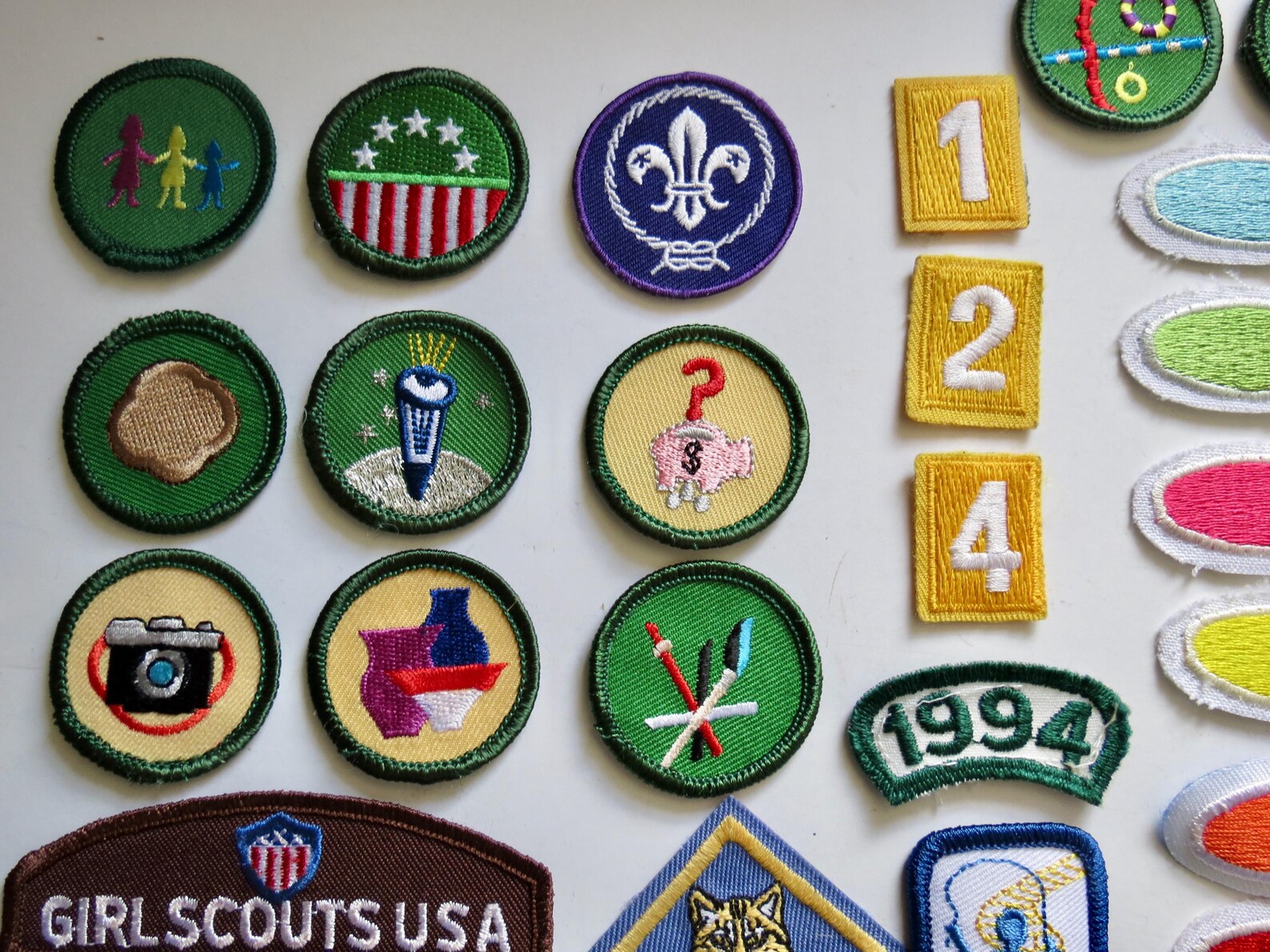 Vintage Girl Scout Patches - Scouting Merit Badges and Patch - You ...