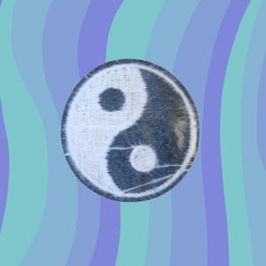 Yin Yang Patch - Embroidered Patches for DIY Projects - Etsy