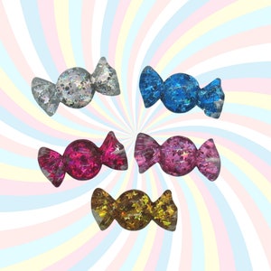 Candy Hair Clip Set Cute Kawaii Candies Barrette Clips - Etsy