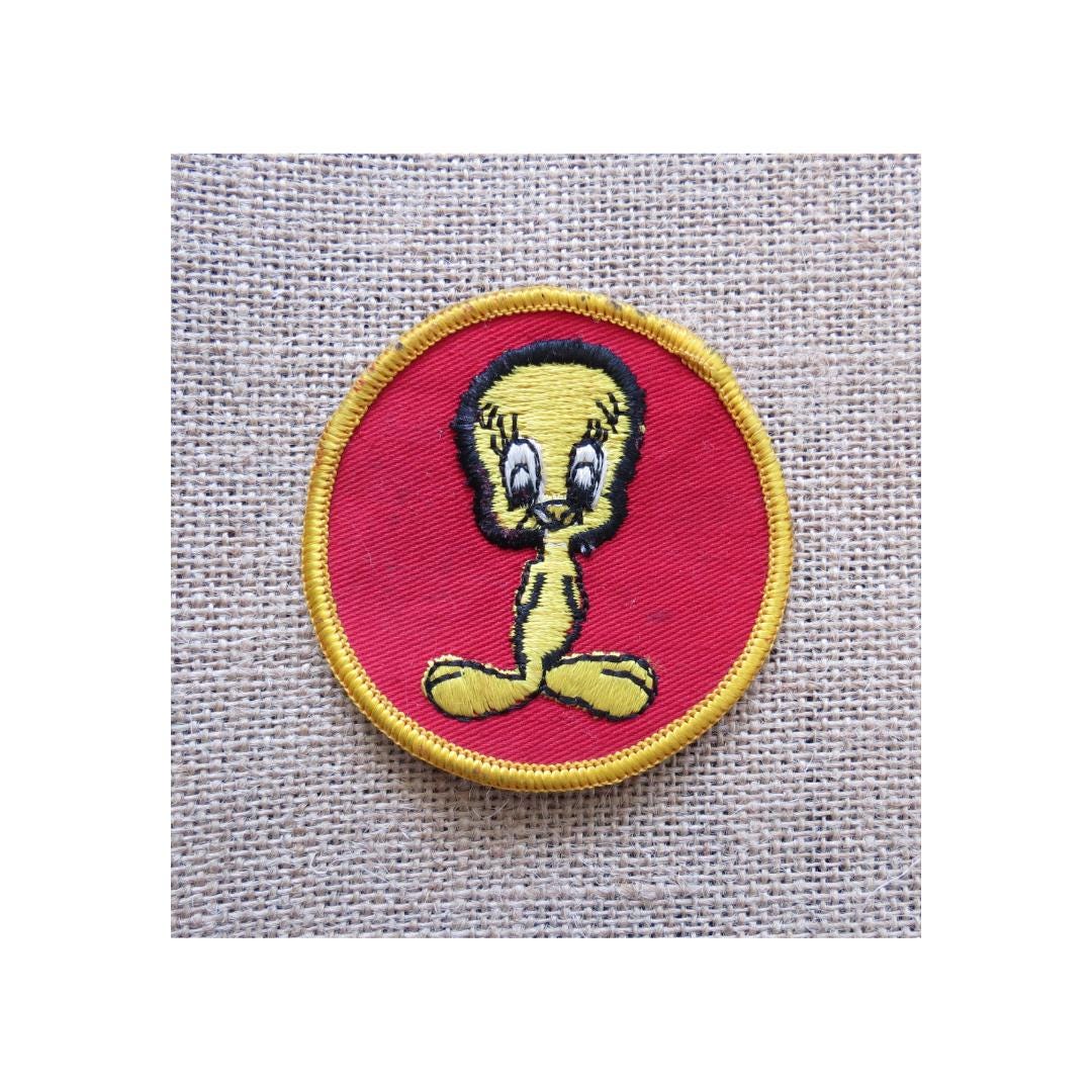 Tweety Bird Patch - Vintage Embroidered Sew On - Etsy