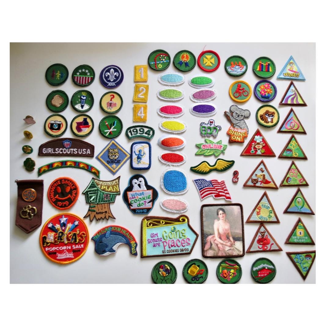 Vintage Girl Scout Patches - Scouting Merit Badges and Patch - You ...