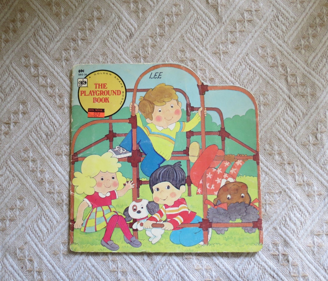 The Playground Book - A Golden Shape Book - Etsy
