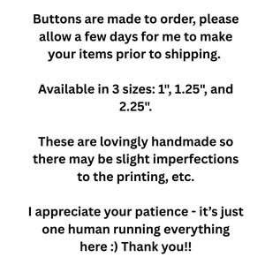 Vintage Pinback Button - Reproduction Buttons - Cute Retro Reproduction ...