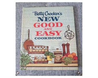 1962 BETTY Crocker's GOOD and Easy Cookbook Spiral Pentagram Cook Book ...