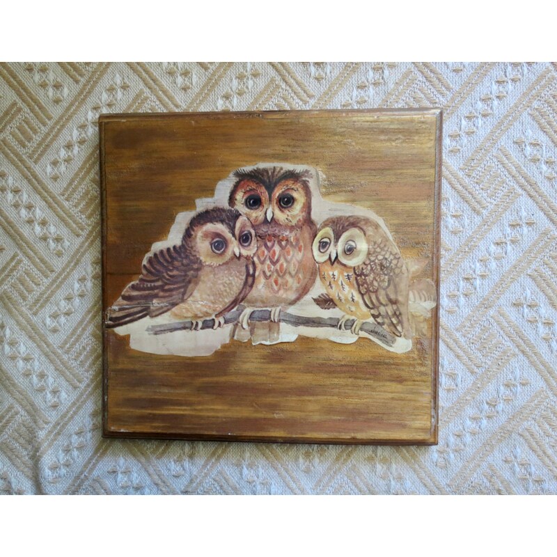 Owl Wall Plaque - Etsy