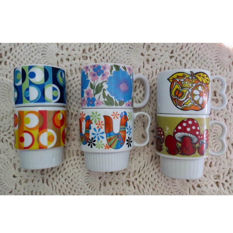 Mod Mugs - Etsy