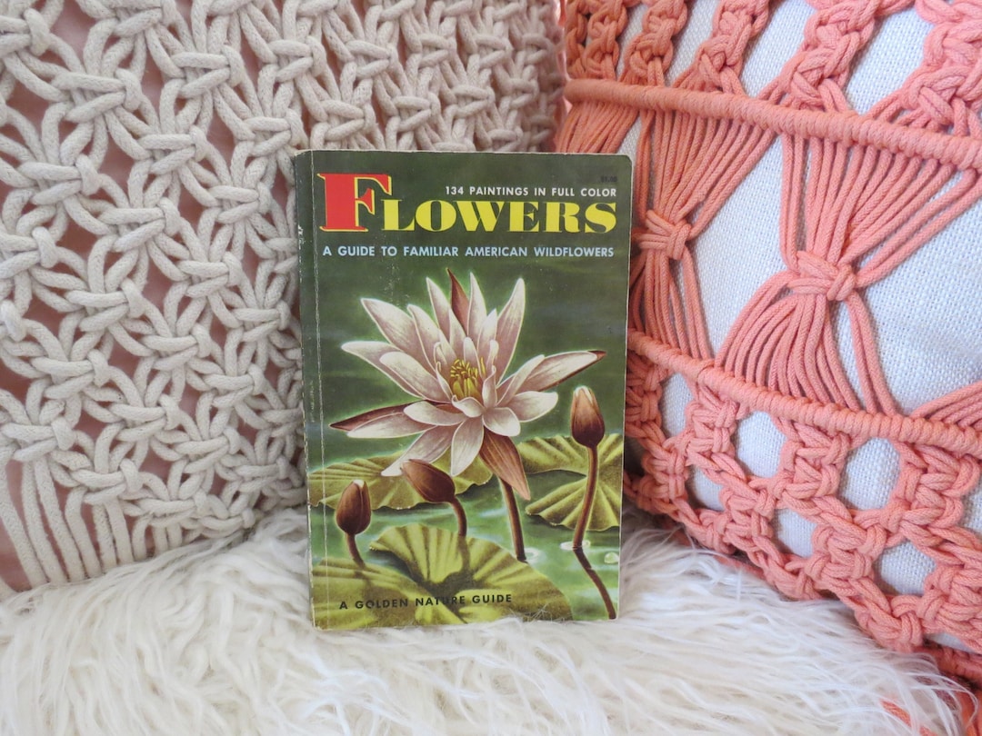 Vintage Flowers Golden Guide Book - A Guide to Familiar American ...