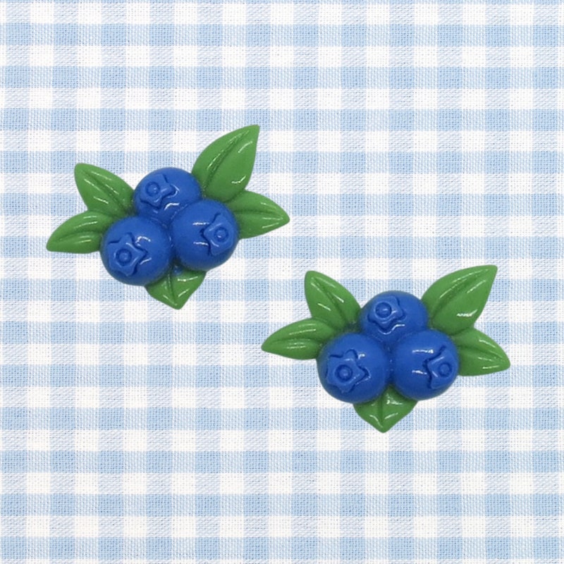Blue Berry Hair Pins - Etsy