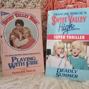 Sweet Valley High Books Vintage Teen Book Series - Etsy