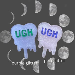 Ugh Hair Clip Pastel Goth Spooky Halloween Cute Barrette - Etsy