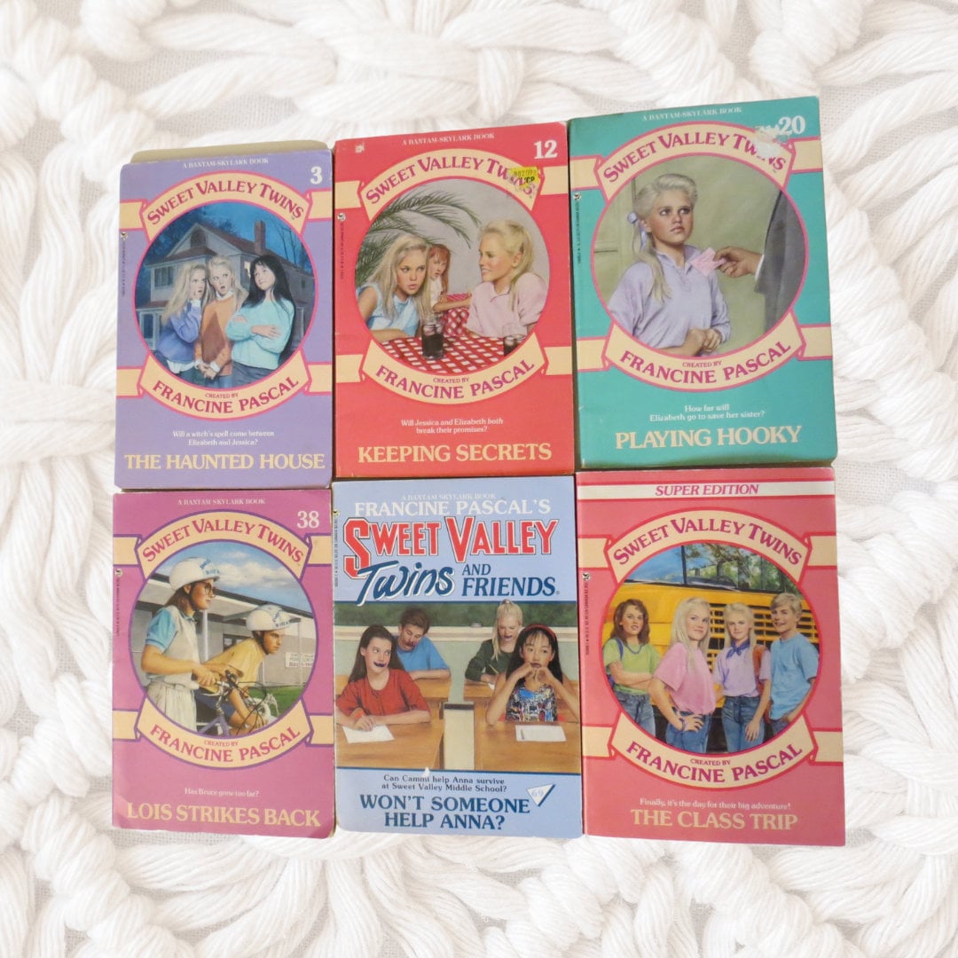 Sweet Valley Twins Books Vintage Girls Series - Etsy