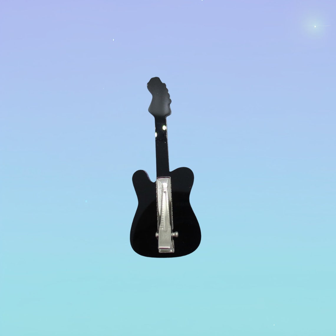 Guitar Hair Clips - Electric Guitars Barrettes - Etsy