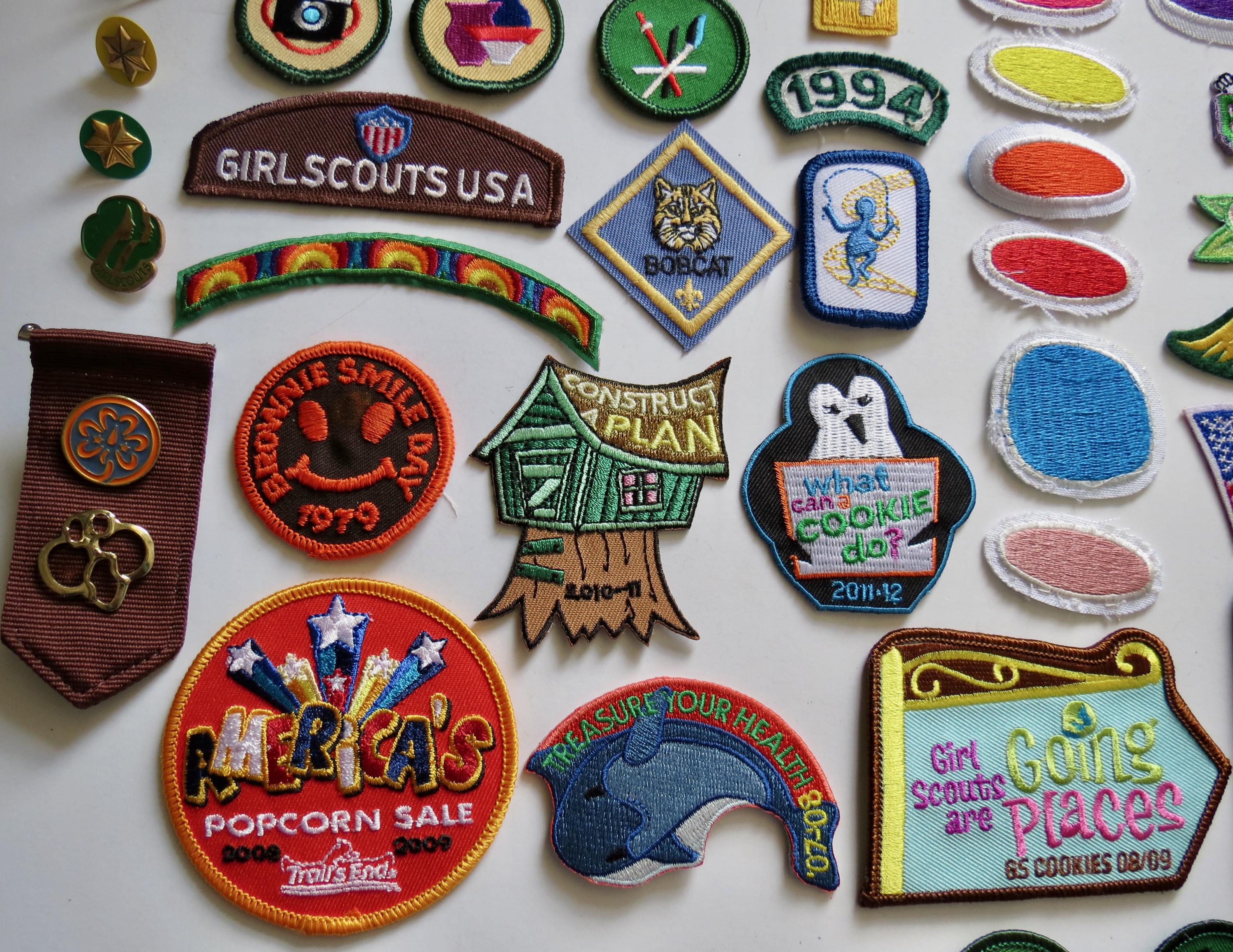 Vintage Girl Scout Patches - Scouting Merit Badges and Patch - You ...