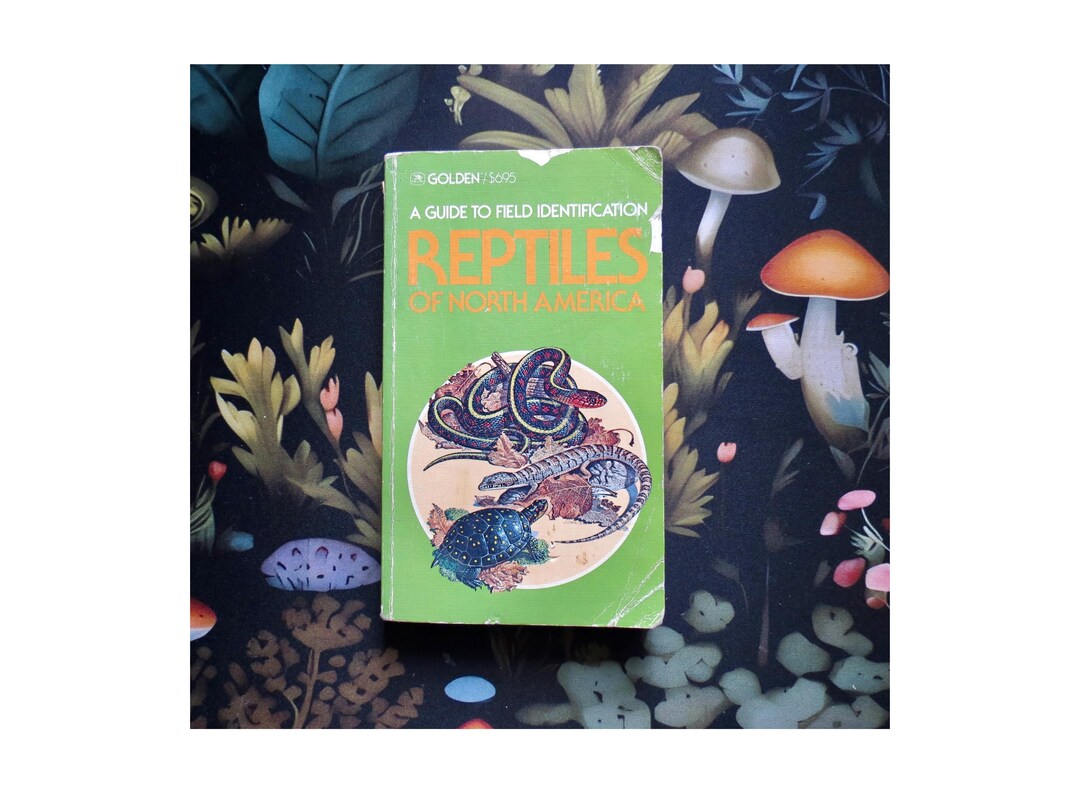 Reptiles of North America - Golden Guide Book - Vintage Paperback Field ...