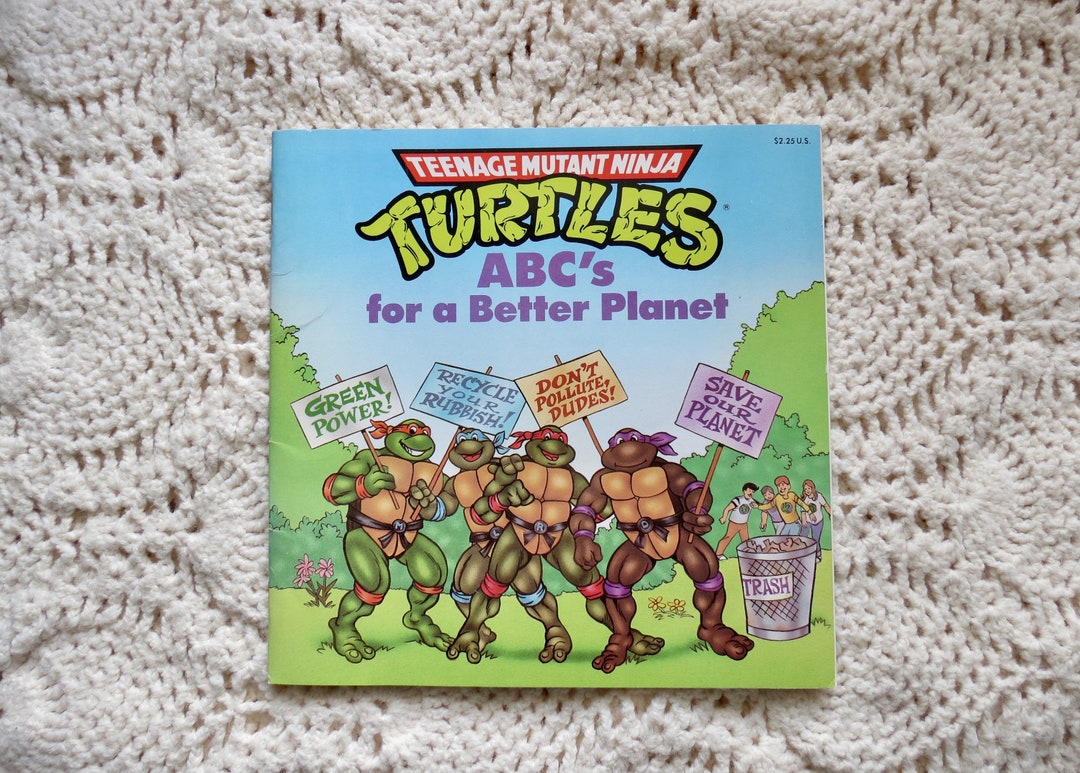 Teenage Mutant Ninja Turtles Abc's for a Better Planet Paperback Book ...