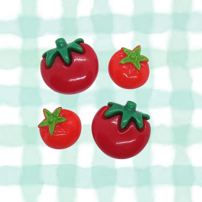 Tomato Hair Clips - Summer Fruit Vegetable Barrettes - Etsy