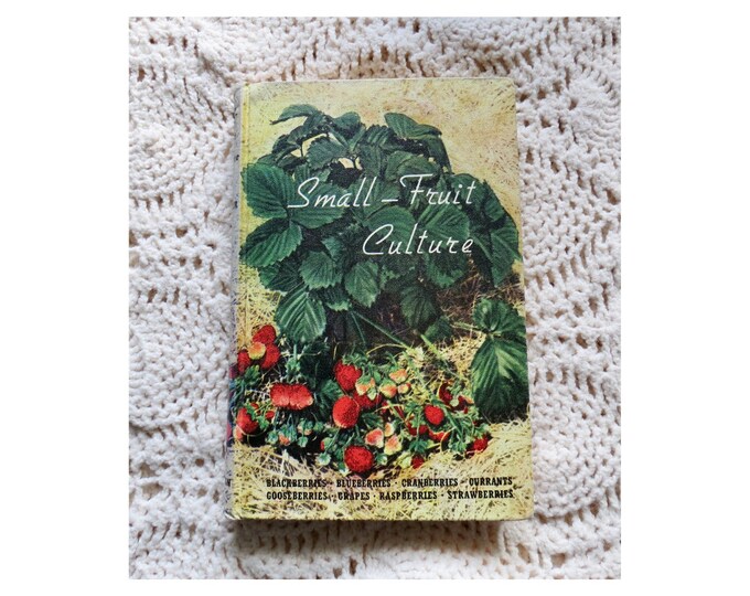 Vintage Fruit Book - Small Fruit Culture - Hardcover 2nd Edition 1948 ...