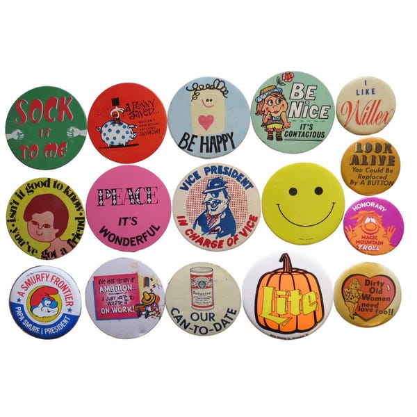Vintage Button Art - Etsy