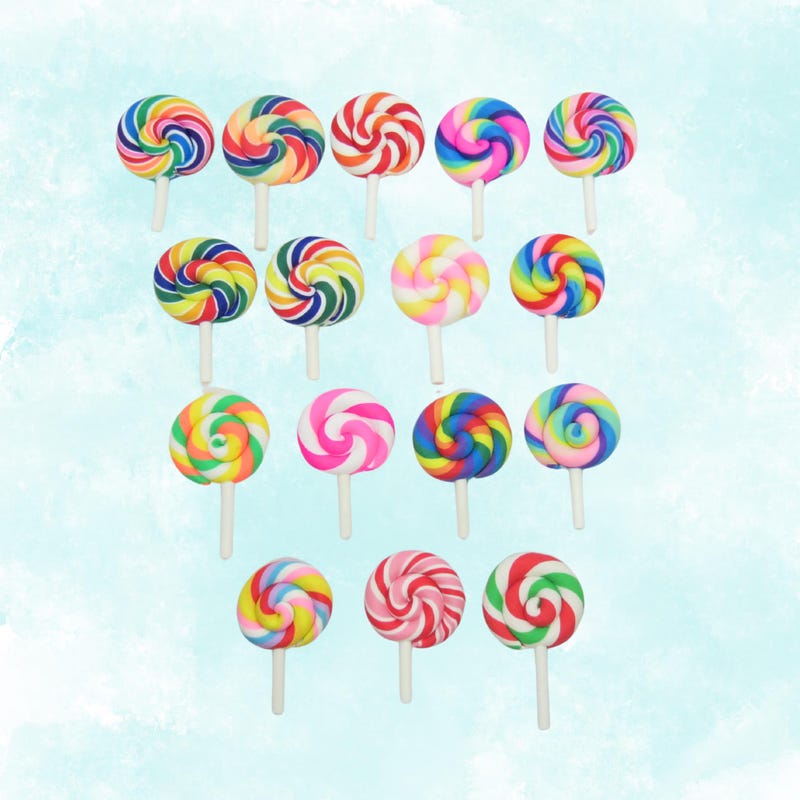 Lollipop Hair Clip - Etsy