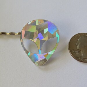 Alien Hair Clips Holographic Bobby Pins - Etsy