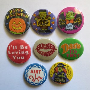 Vintage Pinback Button - Reproduction Buttons - Cute Retro Reproduction ...