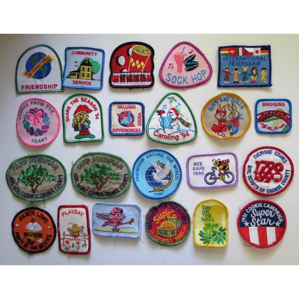 Girl Scout Patches - Etsy