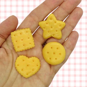 Cracker Hair Clips Cute Kawaii Cookie Biscuit Barrettes - Etsy