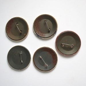 Vintage Pinback Buttons Misc. Novelty Pins You Choose Genuine Vintage ...