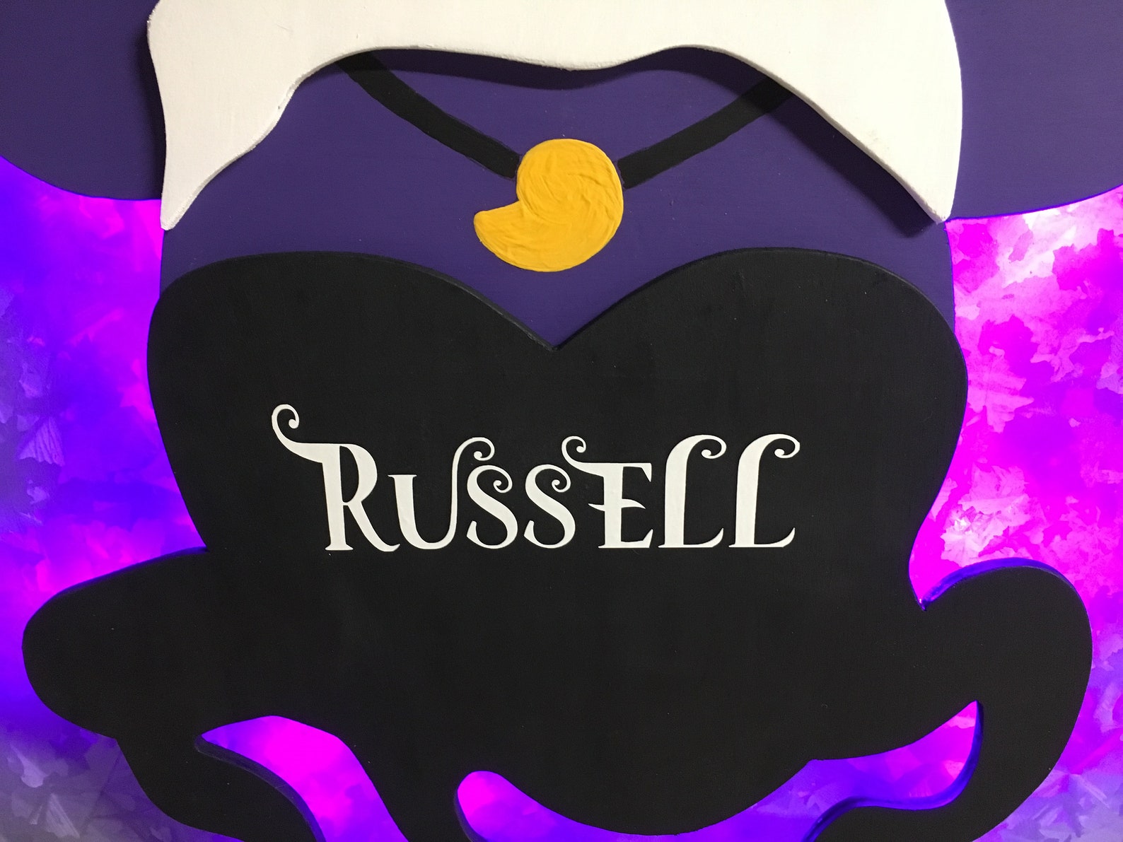 Ursula, Disney Villain Wooden Door Magnets With Lights for Disney ...
