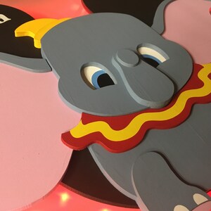 Dumbo the Flying Elephant Disney Cruise Line Wooden Door Magnet With ...