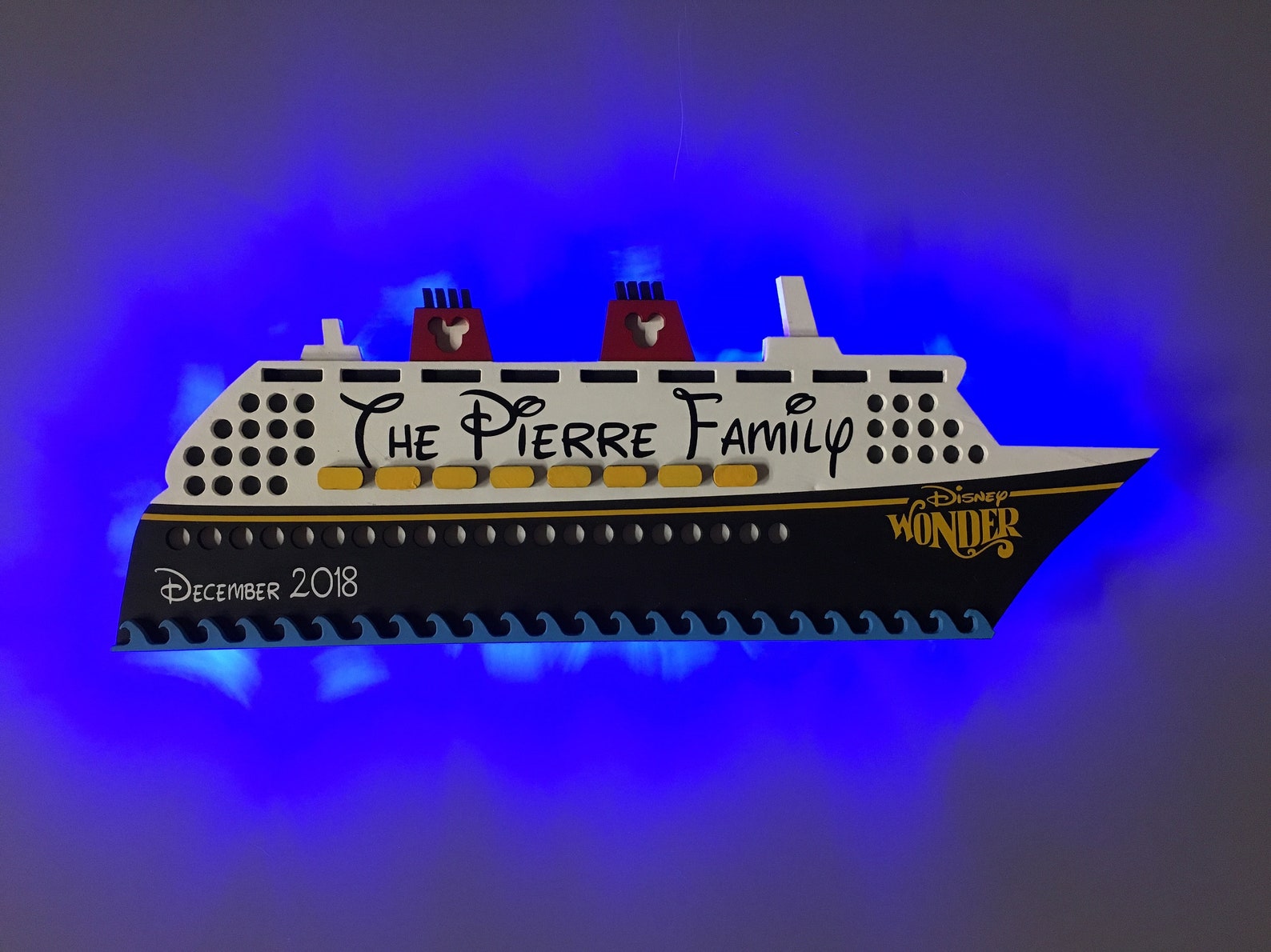 Disney Cruise Ship Door Magnets W/ LED Lights Disney Magic - Etsy