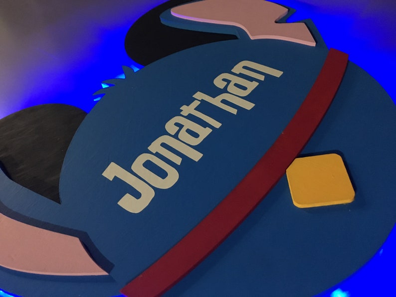 Stitch DCL Door Magnets Made From Wood With LED Lights, Disney Cruise ...