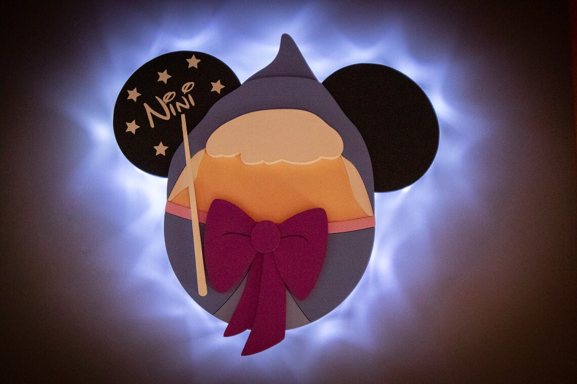 Fairy Godmother Disney Cruise Door Magnet Cinderella Bibbity - Etsy