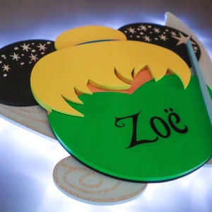 Tinkerbell Minnie Magnet With LED Lights for Disney Cruise - Etsy