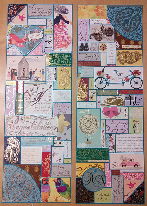 8 X 24 Custom Panoramic Card Collage - Etsy