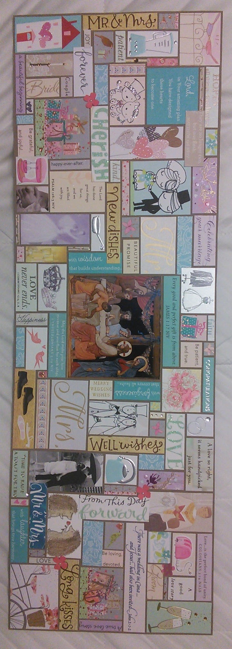 8 X 24 Custom Panoramic Card Collage - Etsy