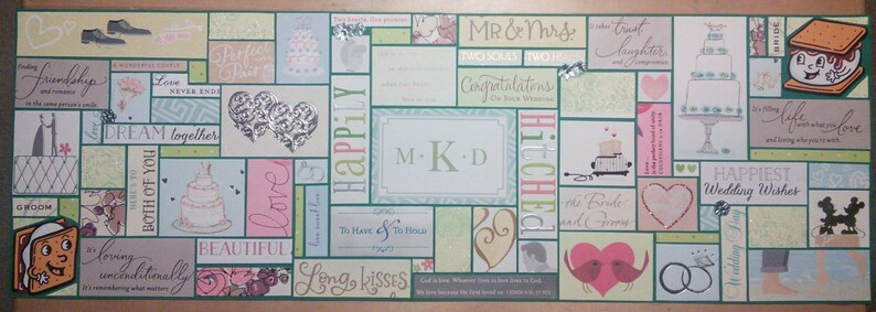 8 X 24 Custom Panoramic Card Collage - Etsy