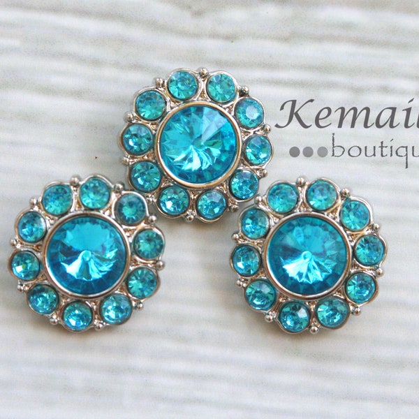 Rhinestone Buttons - Etsy