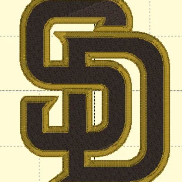 Sd Padres Font - Etsy