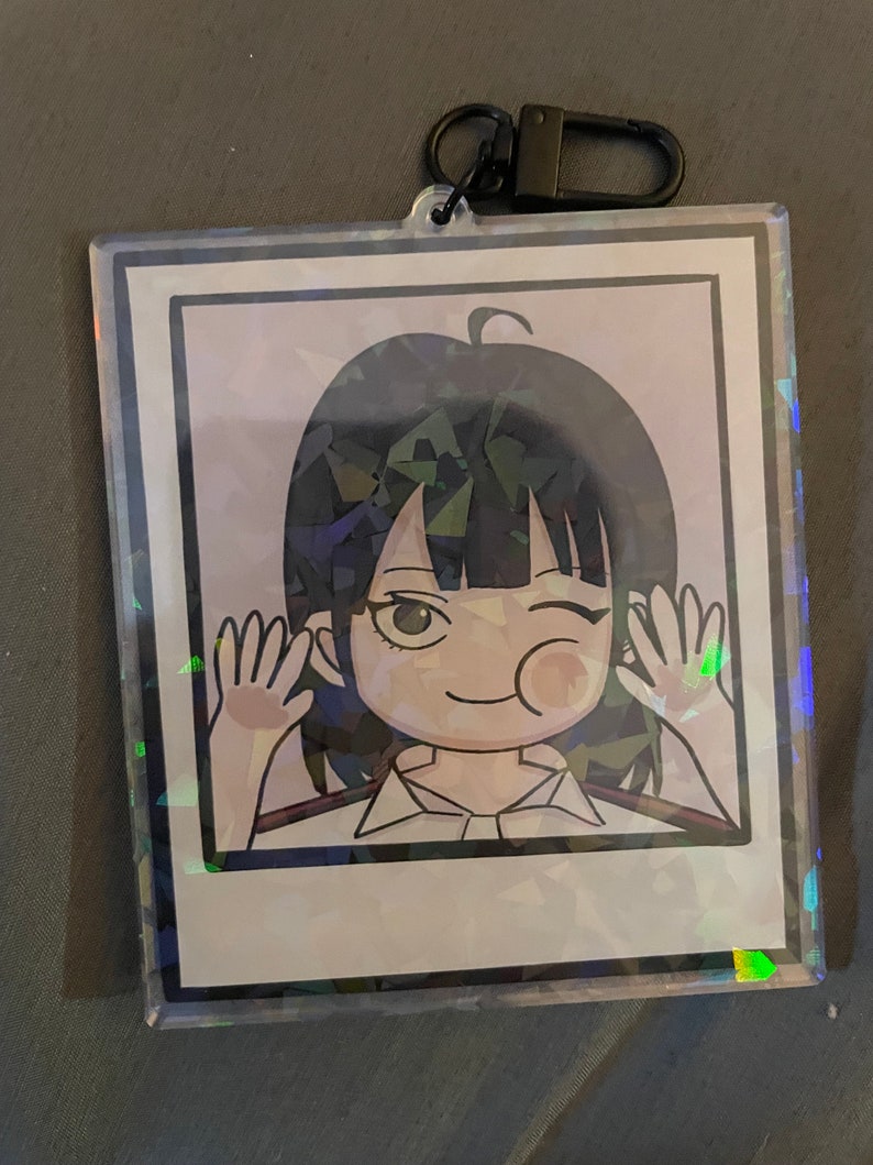 Link Click Qiao Ling Holographic Keychain - Etsy