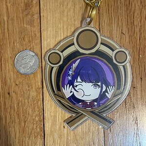 Raiden Shogun Ei GENSHIN Impact Keychain - Etsy