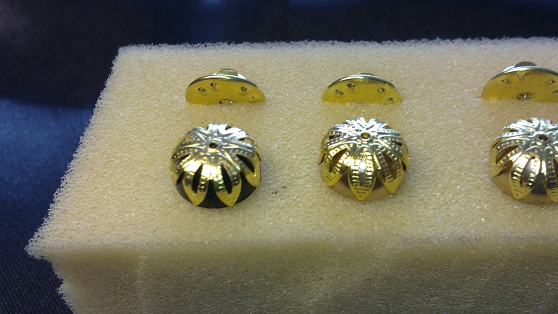 Steam Trek - Victorian Star Trek TNG Officer Rank Pins Set - Etsy