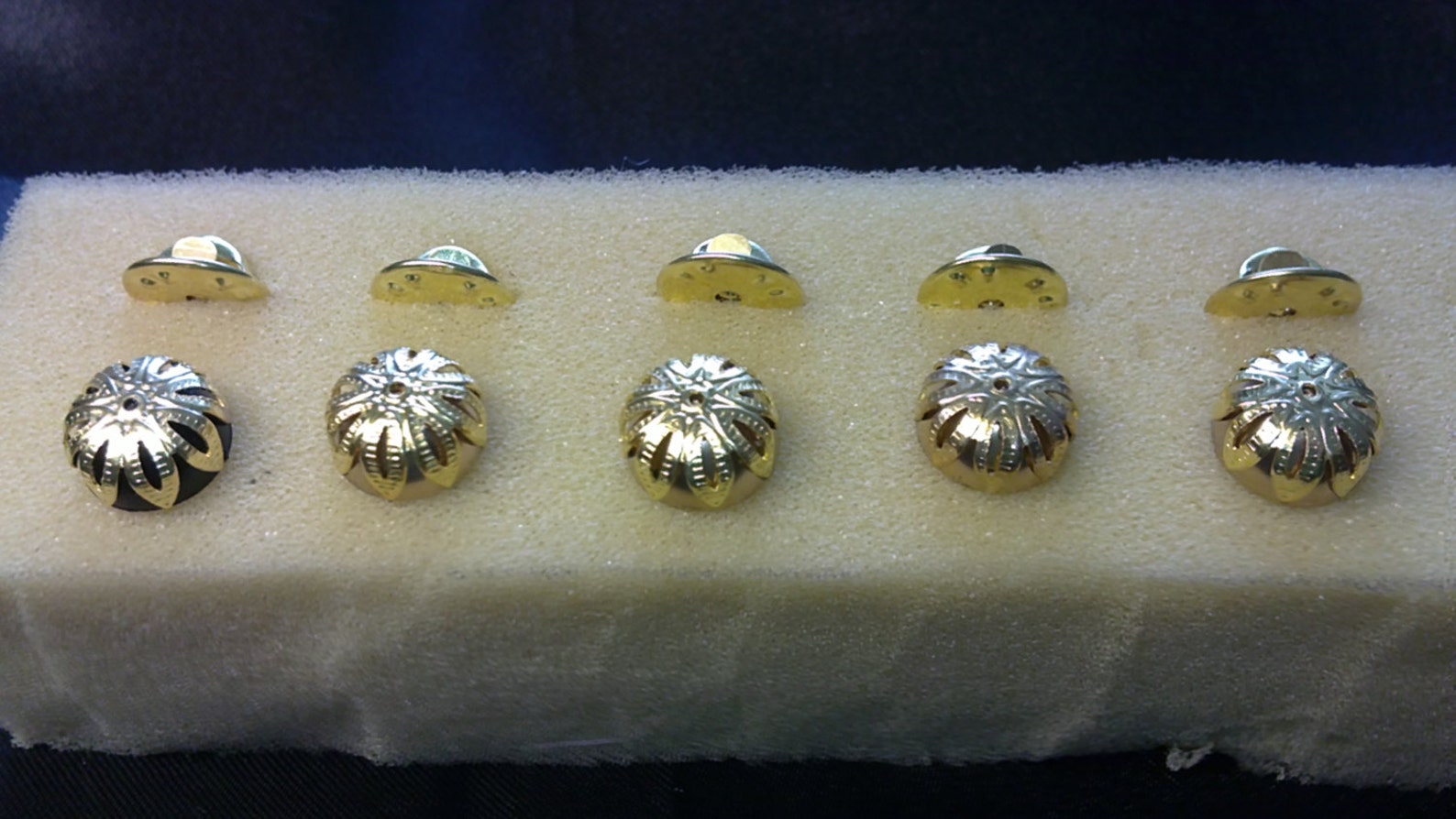 Steam Trek Victorian Star Trek TNG Officer Rank Pins Set - Etsy