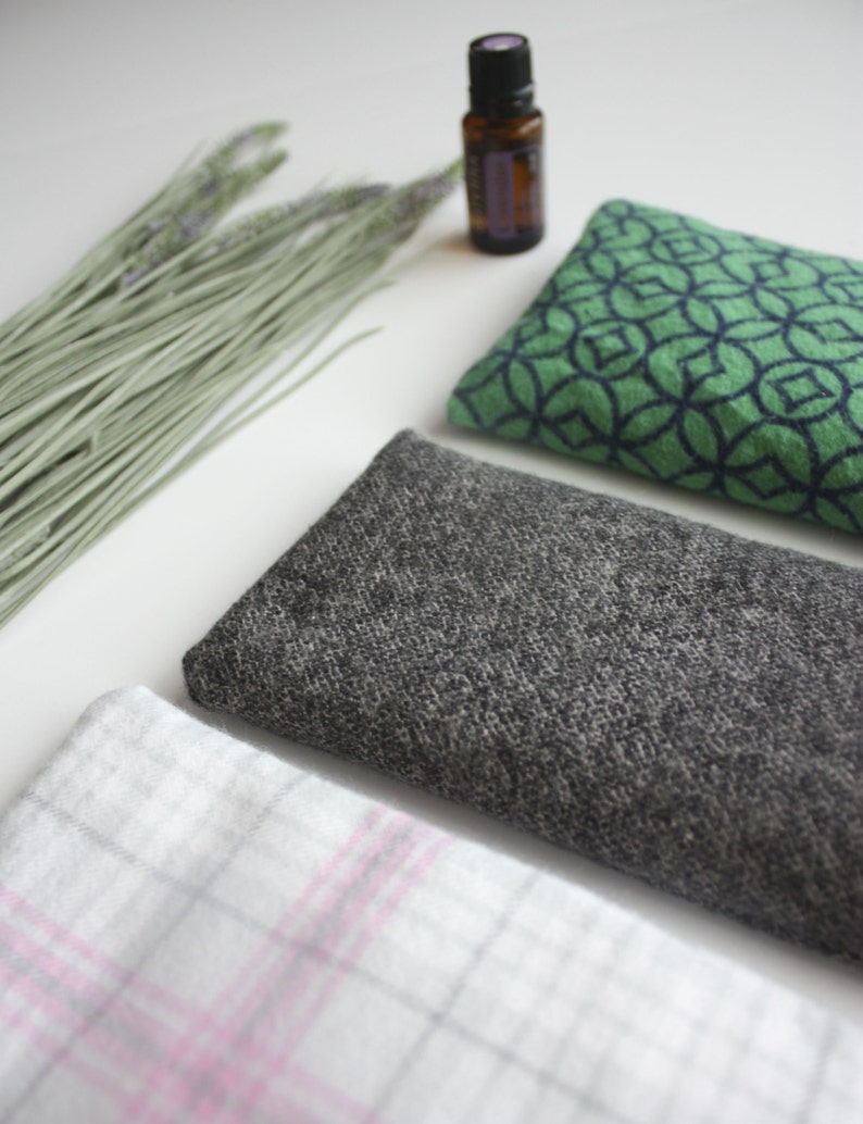 Lavender Rice Bag, Eye Mask, Lavender Mask, Sleep Mask, Rice Eye Mask ...