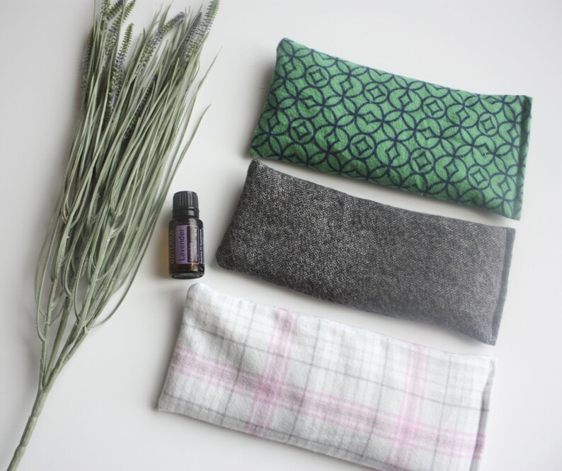 Lavender Rice Bag, Eye Mask, Lavender Mask, Sleep Mask, Rice Eye Mask ...