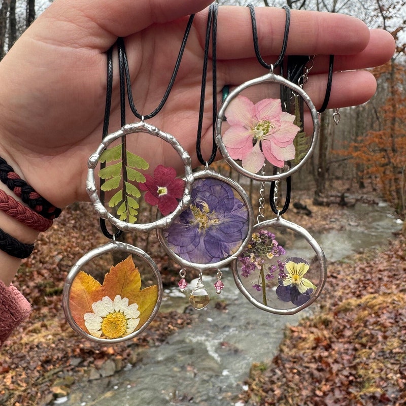 Botanical Jewelry - Etsy