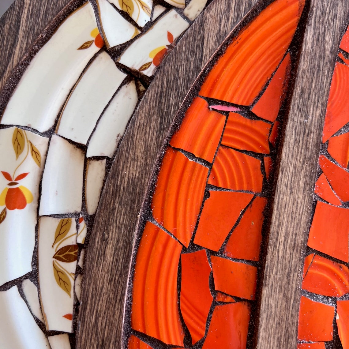 Wall Decor Pumpkin Mosaic; Mosaic Art; Fall Decor; Pumpkin; Farmhouse ...