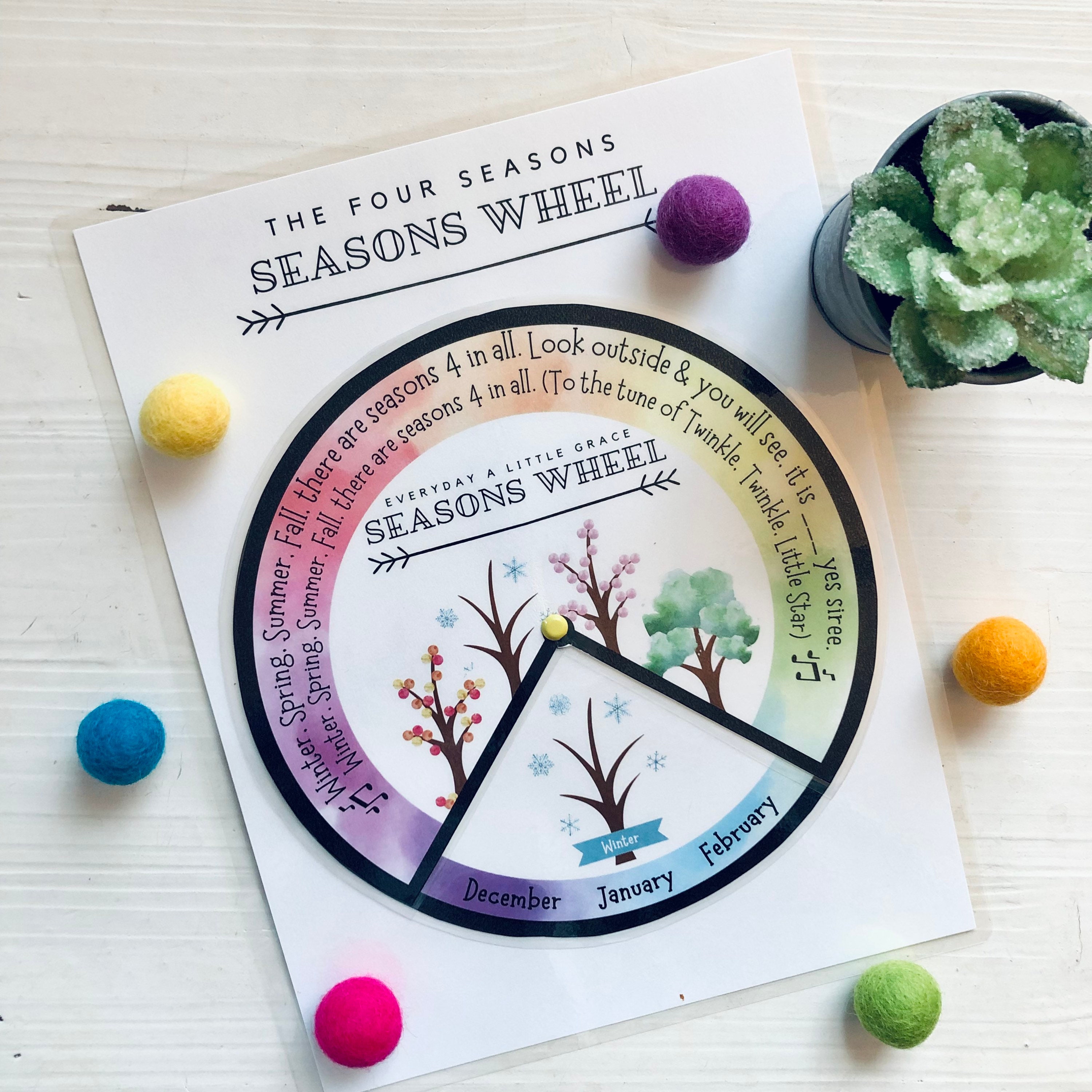 The Four Seasons Activity Pack, Winter, Spring, Summer, Fall/autumn ...