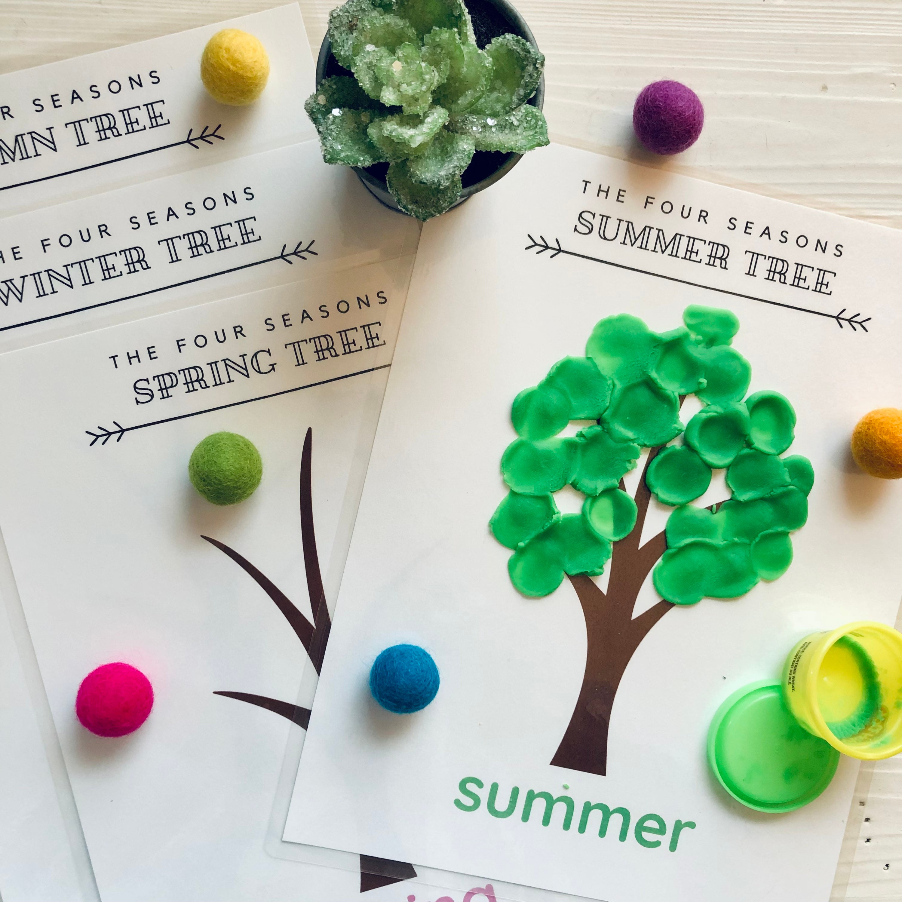 The Four Seasons Activity Pack, Winter, Spring, Summer, Fall/autumn ...