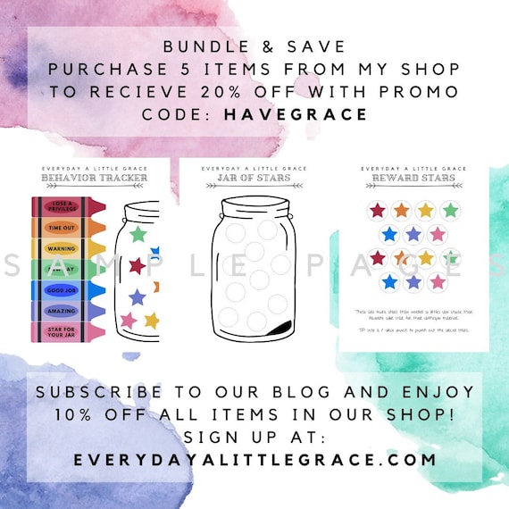 Consequences For Bad Behavior Jar